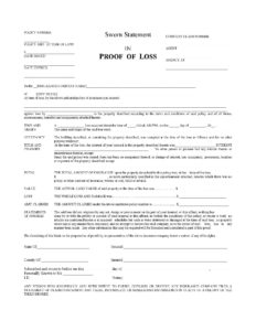 Homeowners' Insurers Must Furnish Blank Proof Of Loss Forms Within 60 ...